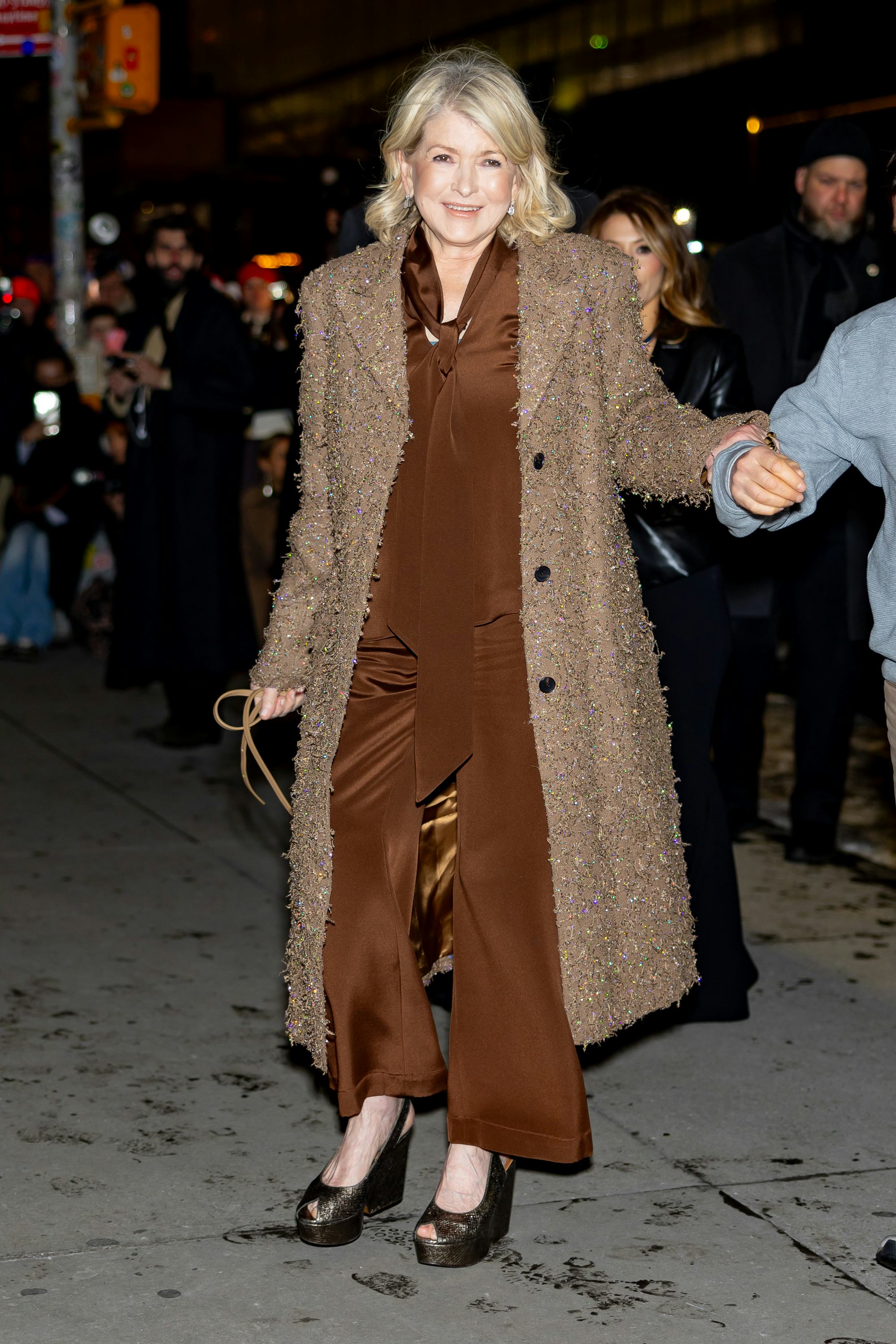 The Celebrity Looks At Tory Burch Fall/Winter 2025 Dominated The Front Row