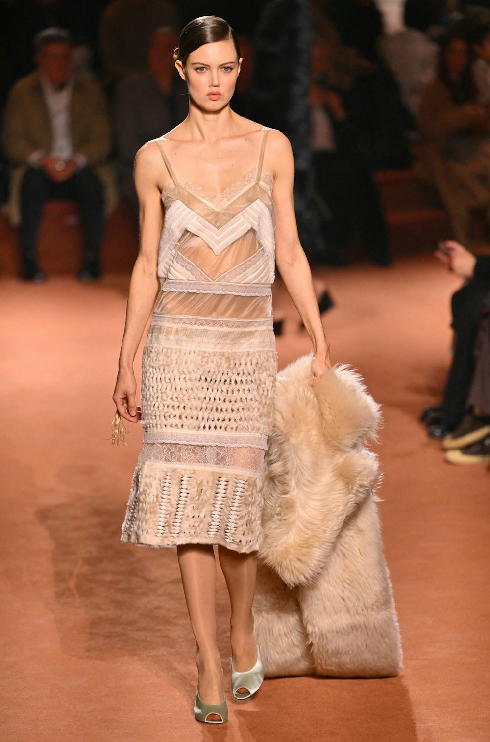 Gabbriette Just Returned To The Runway For Fendi