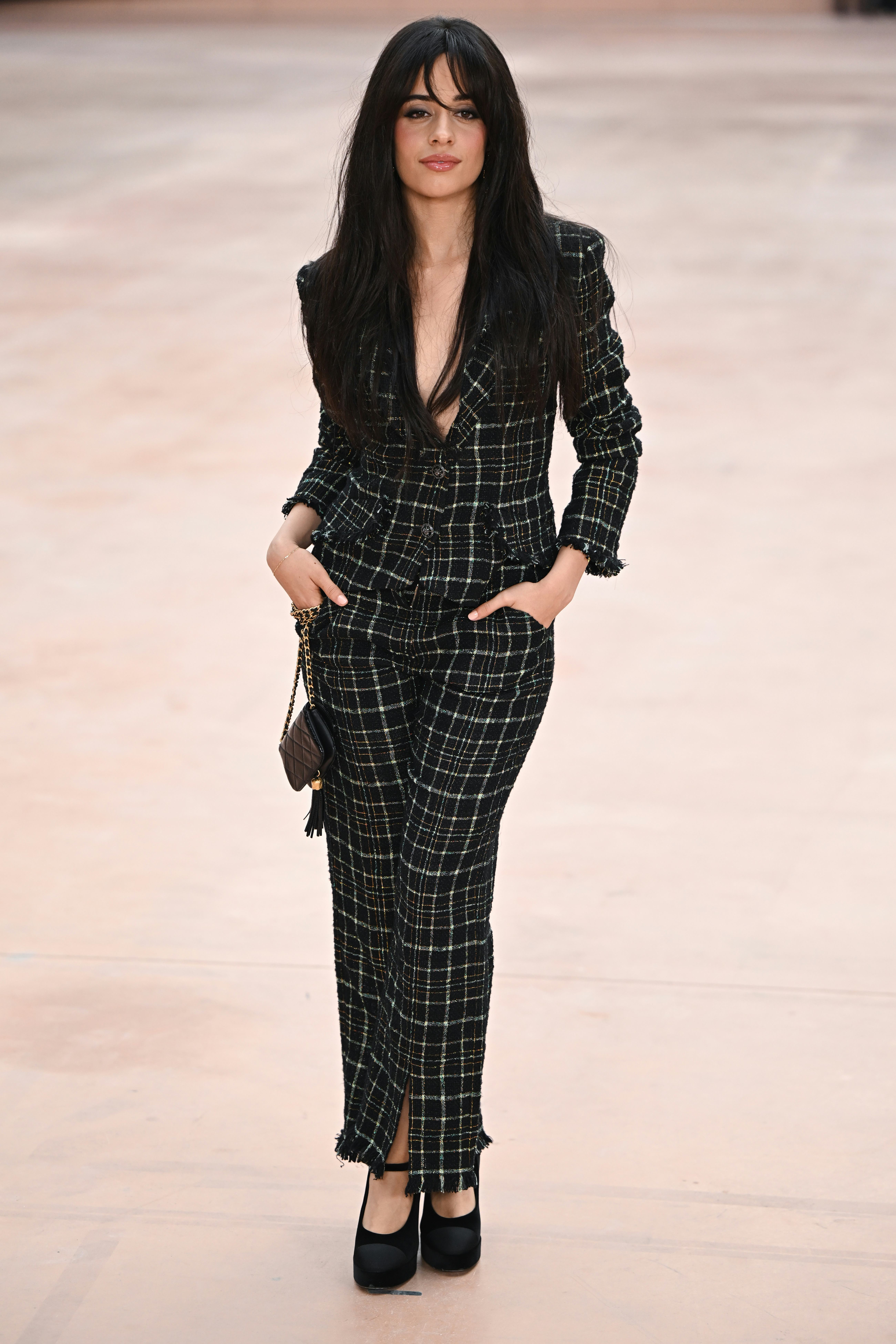 Camila Cabello Went Full Corp Sleaze At Paris Fashion Week F/W 2025