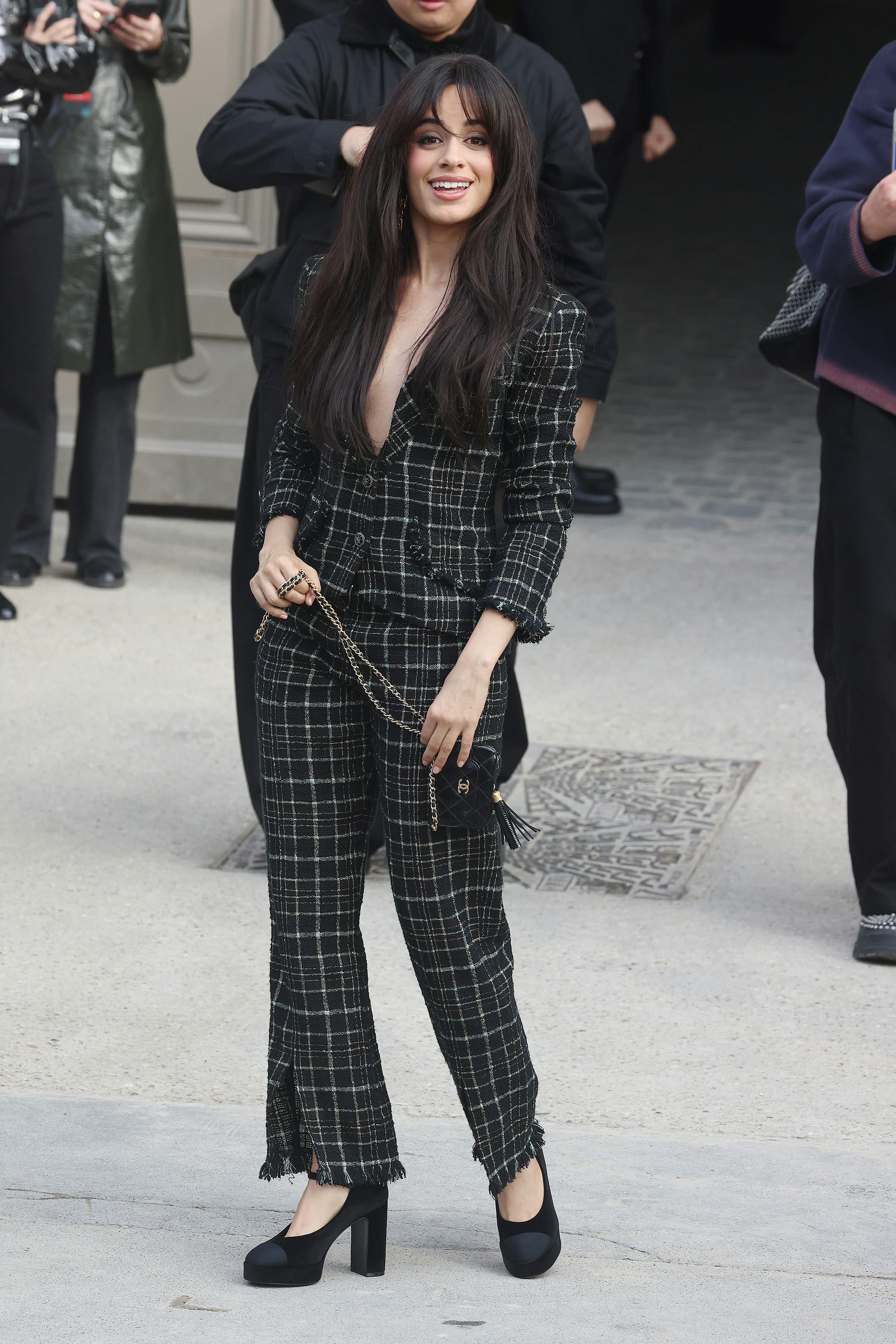Camila Cabello Went Full Corp Sleaze At Paris Fashion Week F/W 2025