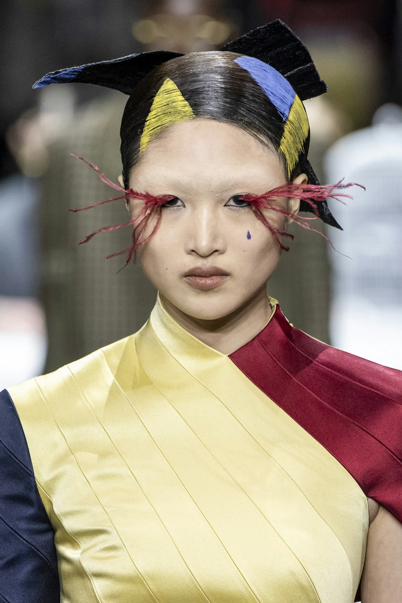 I Wore The Thom Browne Runway Eye Makeup