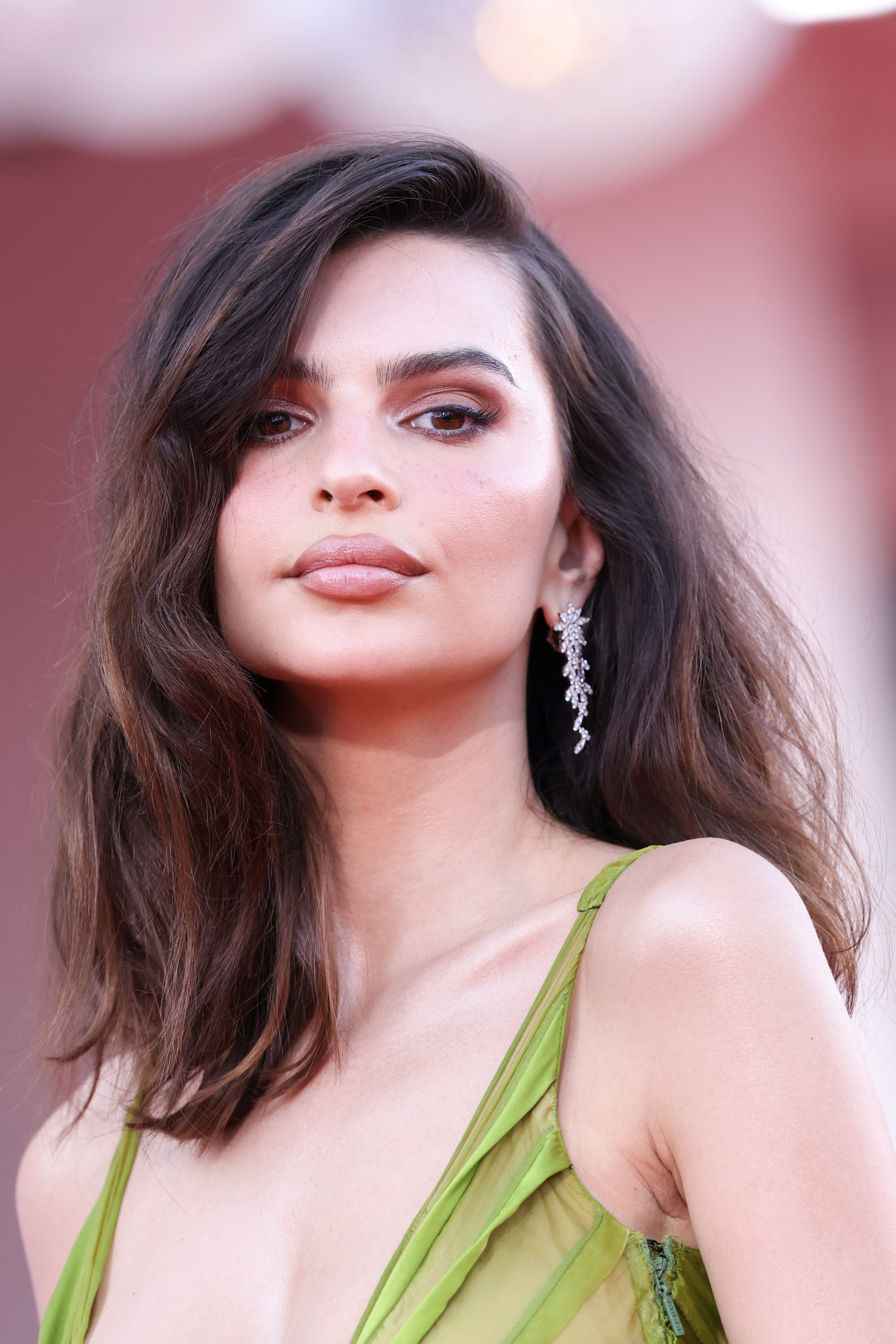 EmRata Wore A Tiny Starry Bikini With Ballet Sneakers On A New Cover