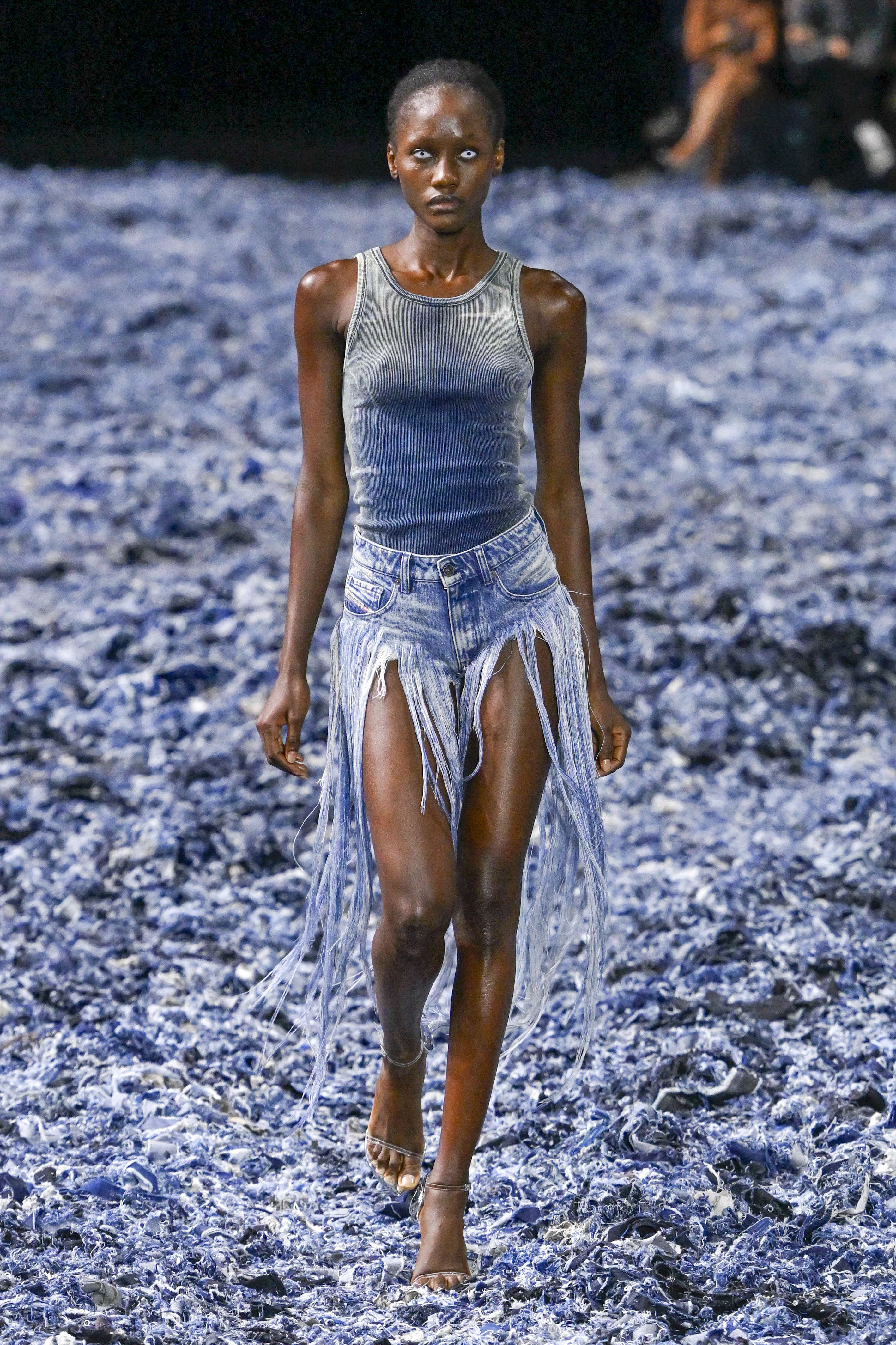 How To Style Denim Short Shorts In An Elevated Way