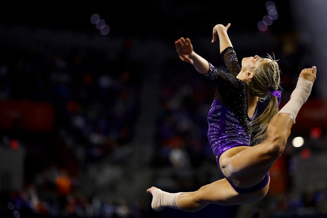 Livvy Dunne On Her Runway Split, Paul Skenes, & LSU Gymnastics