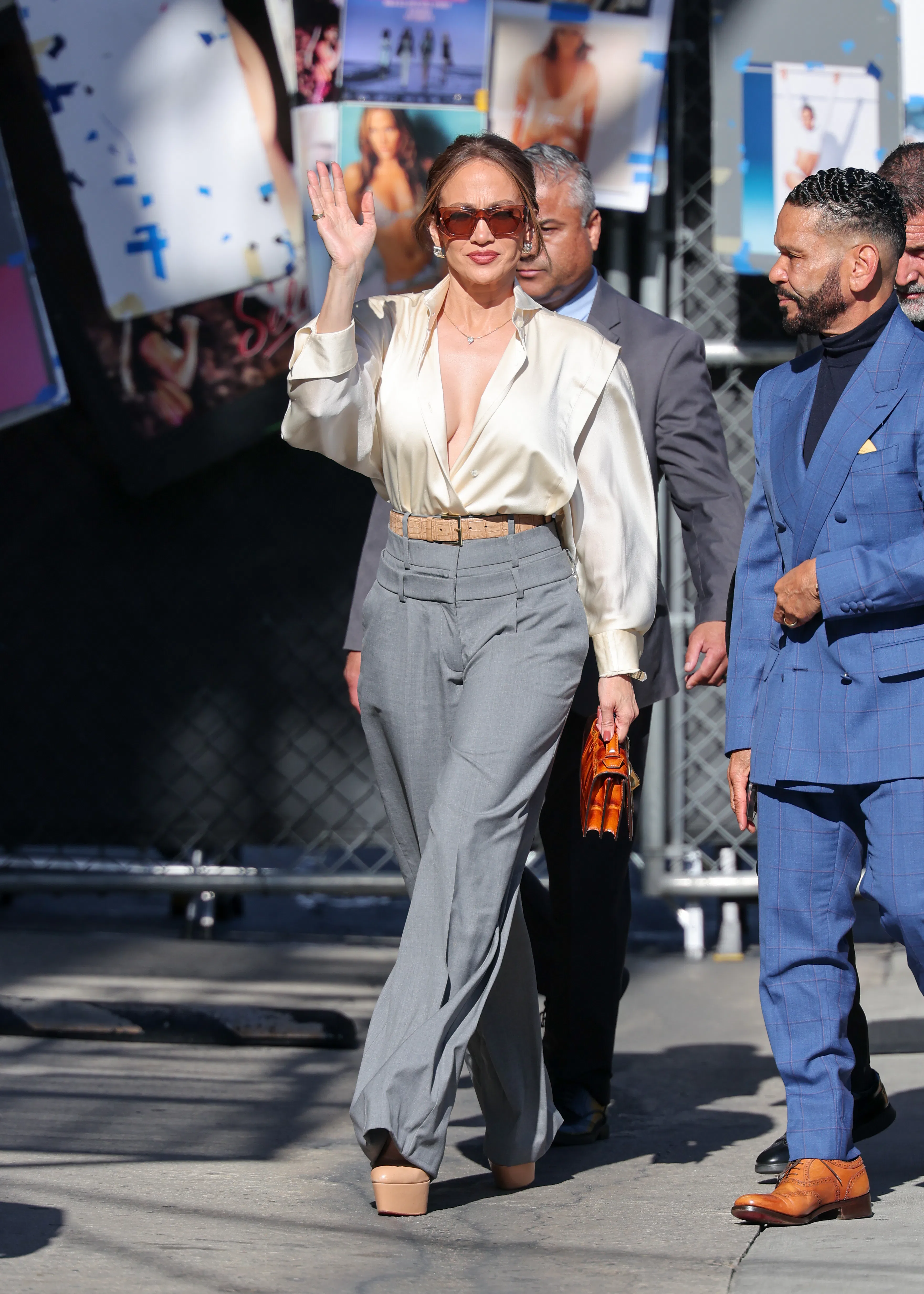 Jennifer Lopez's Big, Big Pants Are for Office Goddesses Only