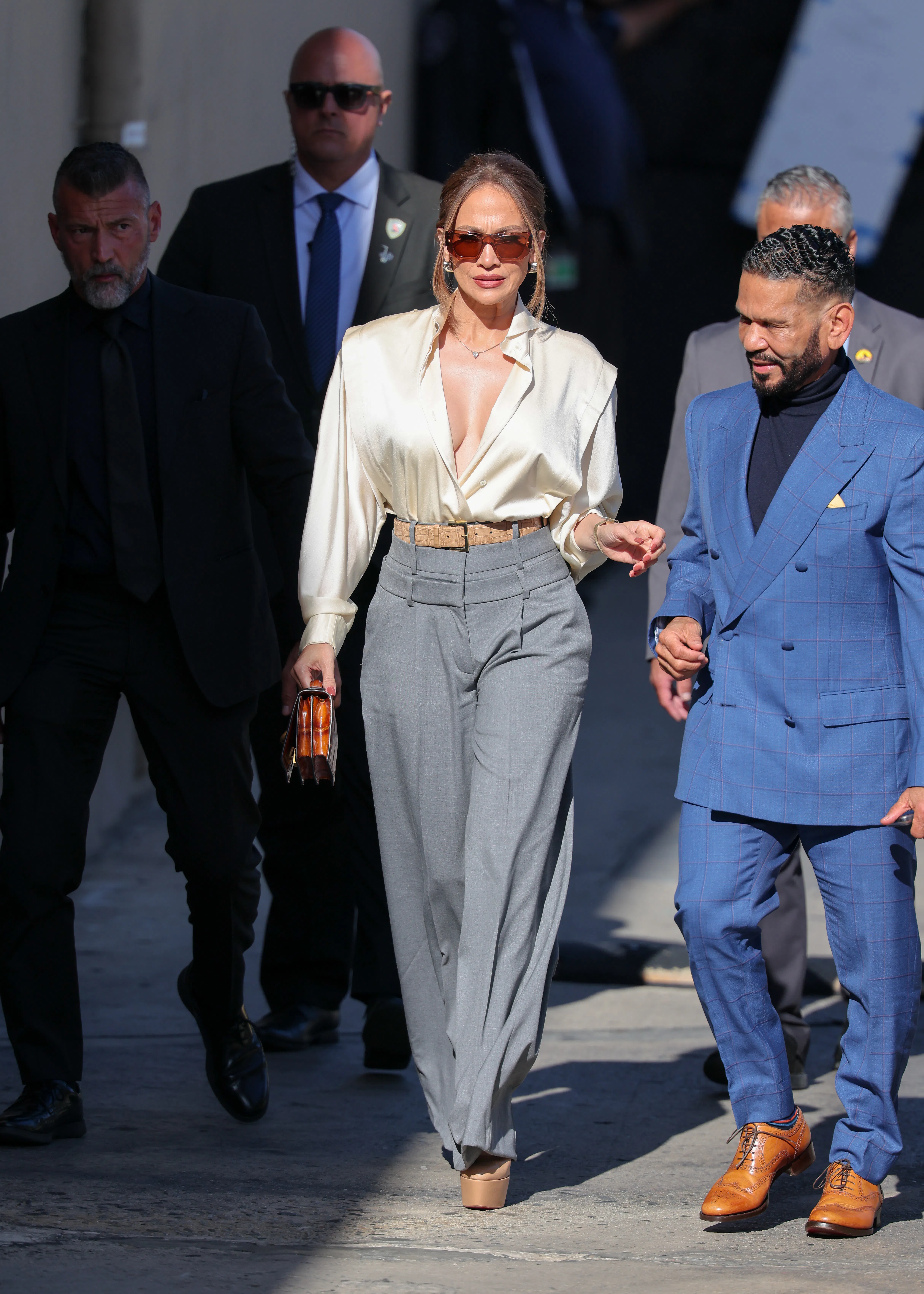 Jennifer Lopez's Big, Big Pants Are for Office Goddesses Only