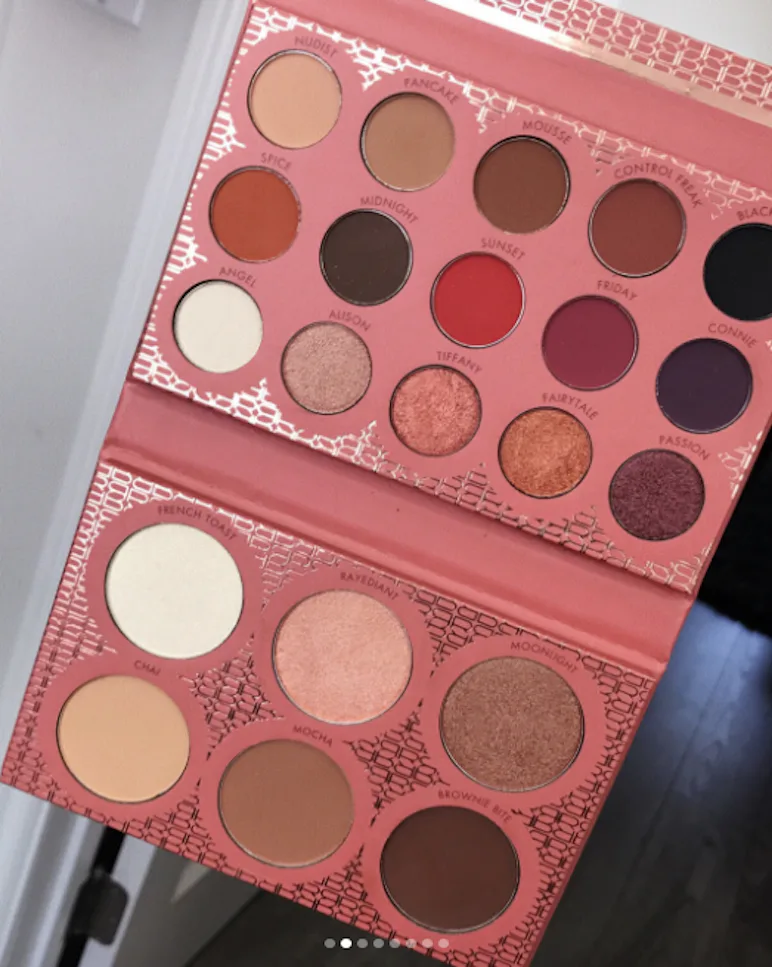 Swatches Of The BH Cosmetics X ItsMyRayeRaye Collection Are So Next Level