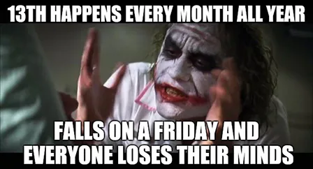 Friday The 13th Memes & Tweets To Share On The "Unluckiest" Day Of The Year