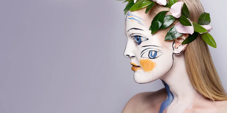 4 Art-Inspired Halloween Makeup Tutorials That Are Easier Than They Look