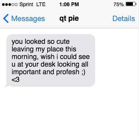 5 Sexy Texts To Send Your Partner During The Workday So You're On Their ...