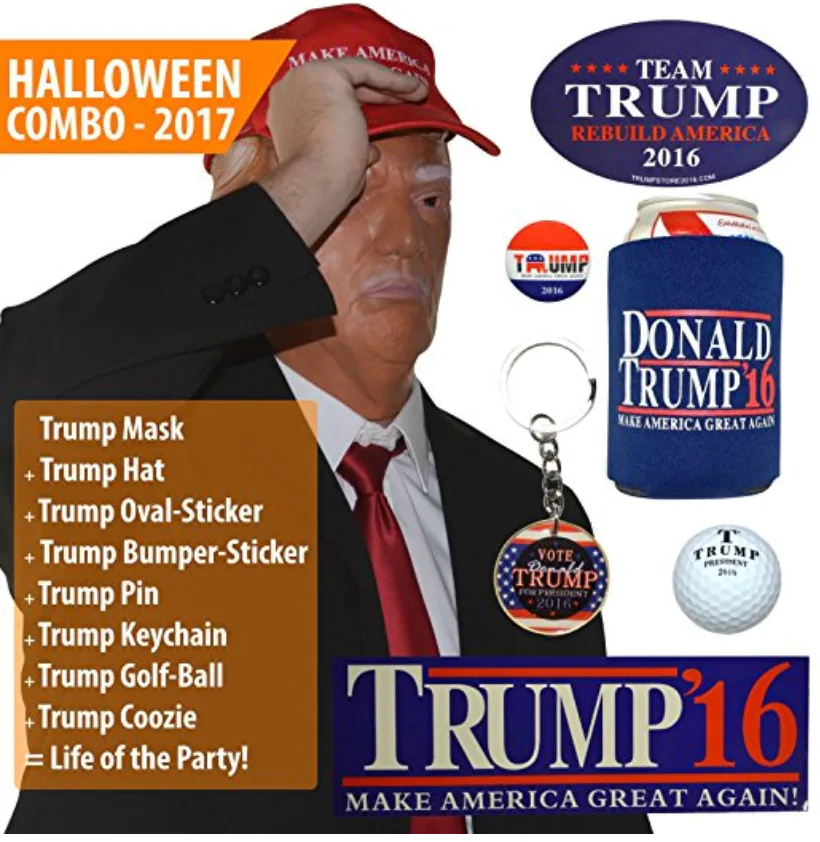 Nine Donald Trump Halloween Masks If You Want To Make The Holiday Great ...