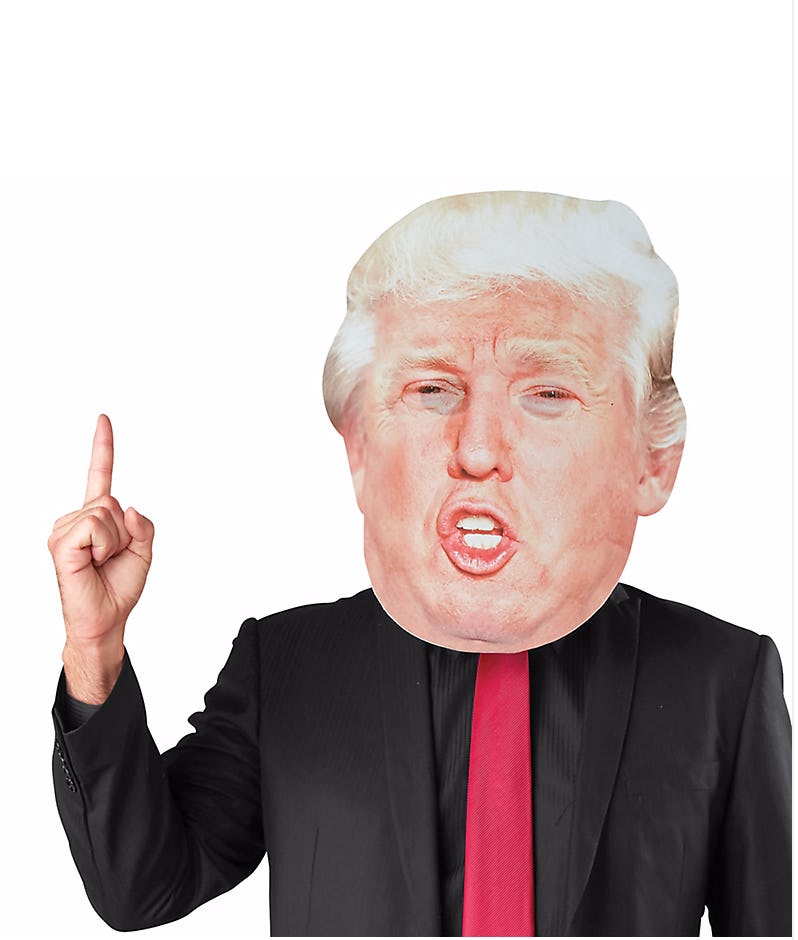 Nine Donald Trump Halloween Masks If You Want To Make The Holiday Great ...