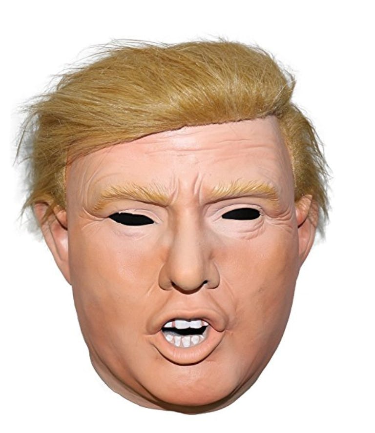 Nine Donald Trump Halloween Masks If You Want To Make The Holiday Great ...