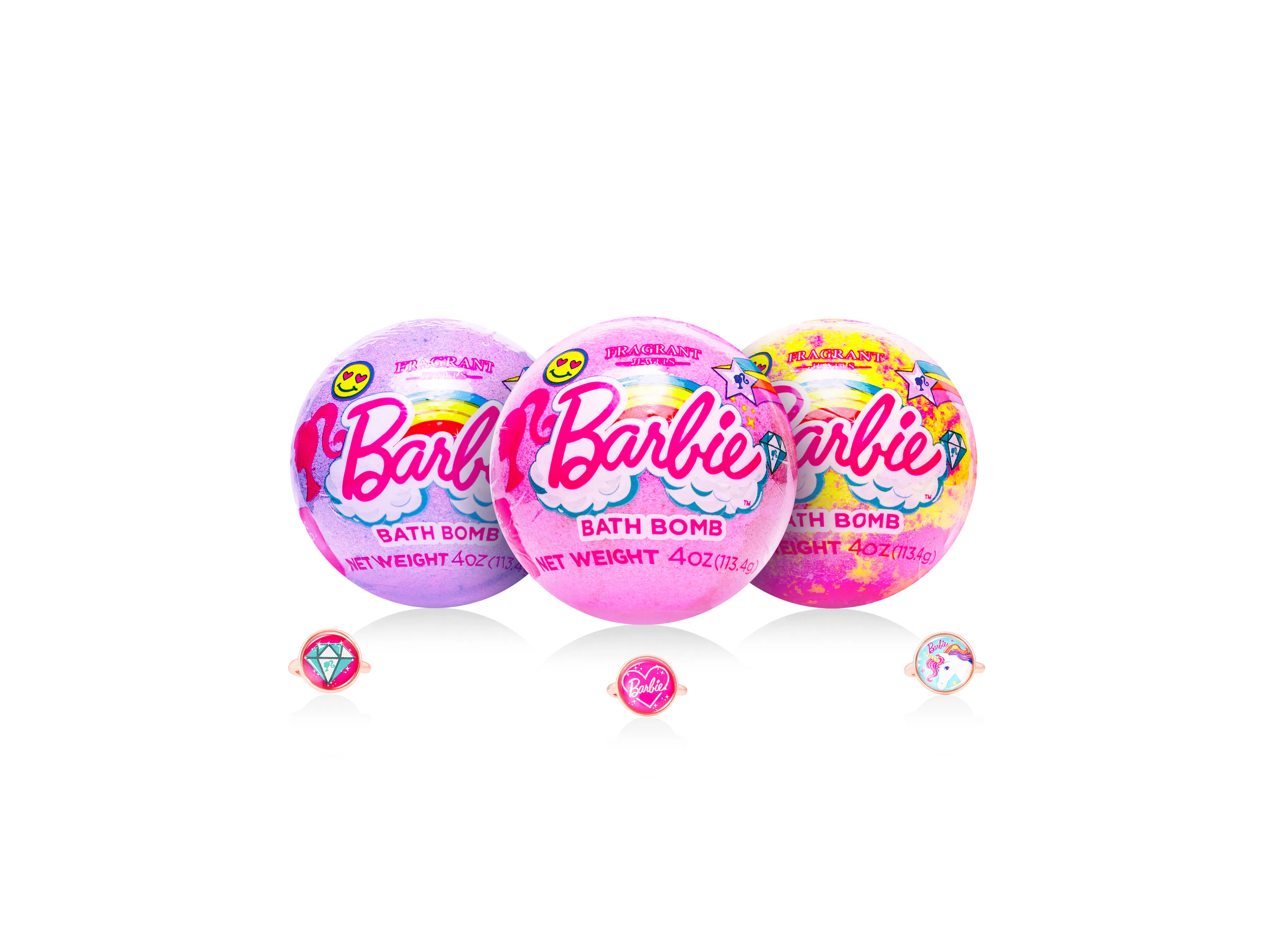 Barbie Bath Bombs Are Here & They Feature Hidden Treasures