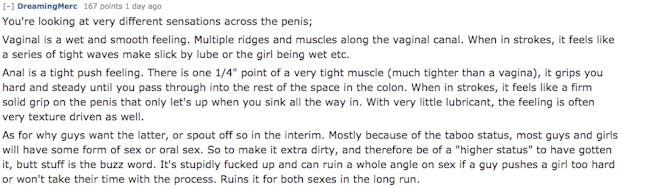 What Does Vaginal Sex Feel Like 13 Men Compare It To Anal Sex