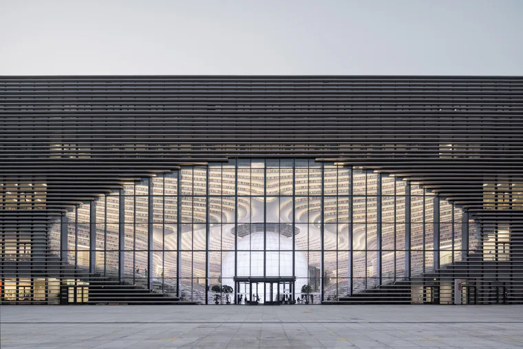 China's New Tianjin Binhai Library Might Just Be The Most Breathtaking ...