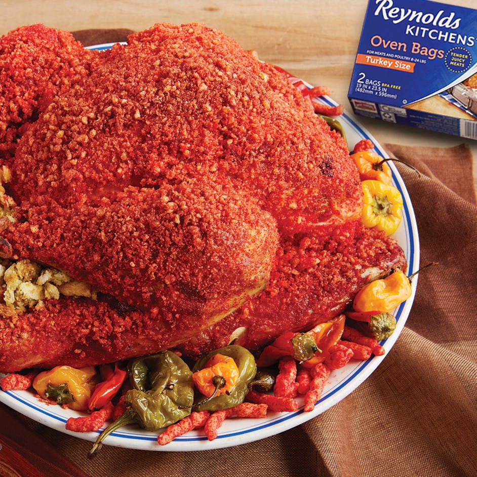 This Flamin’ Hot Cheetos Turkey Recipe Is About To Become Your New ...