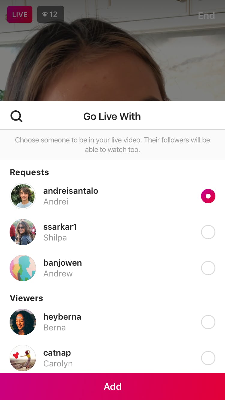 How To Join A Live Instagram Video With The App's Newest Update