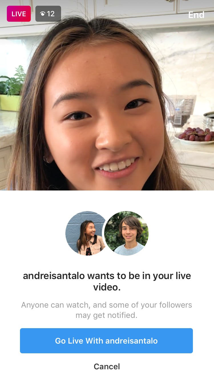 How To Join A Live Instagram Video With The App's Newest Update
