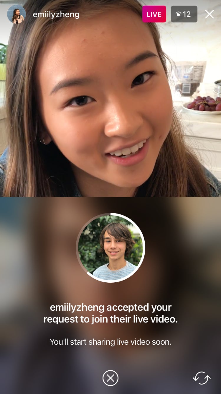 How To Join A Live Instagram Video With The App's Newest Update