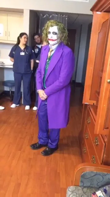 This Mom’s Doctor Delivered Her Baby Dressed As The Joker, & The Photos ...