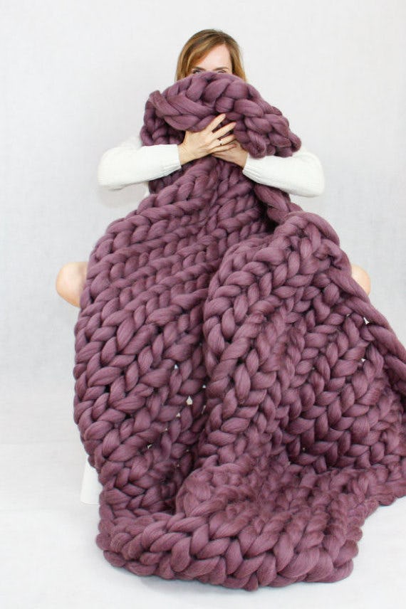 19 Giant Blankets To Buy For The Coziest Winter Ever
