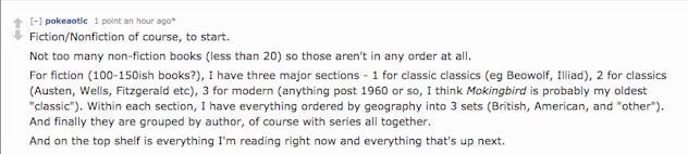 The 15 Best Ways To Organize Your Bookshelves, According To Reddit Users