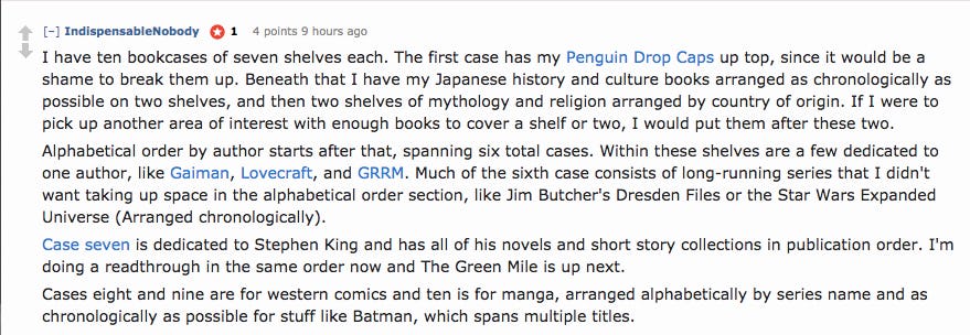 The 15 Best Ways To Organize Your Bookshelves, According To Reddit Users