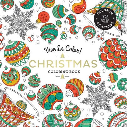 8 Christmas Coloring Books For Adults That Are Essential For Snowy Days