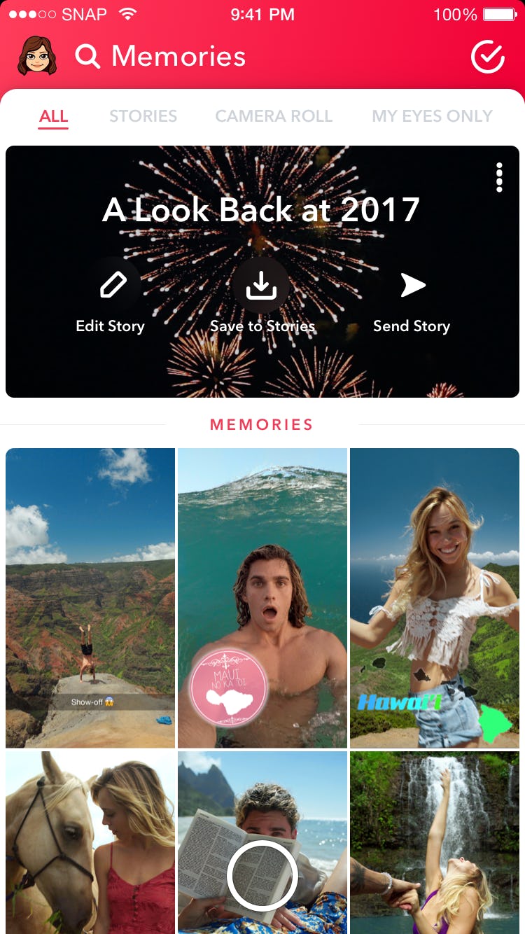 Who Can See Your 2017 Snapchat Memories? You Can Share Your Top Snaps ...