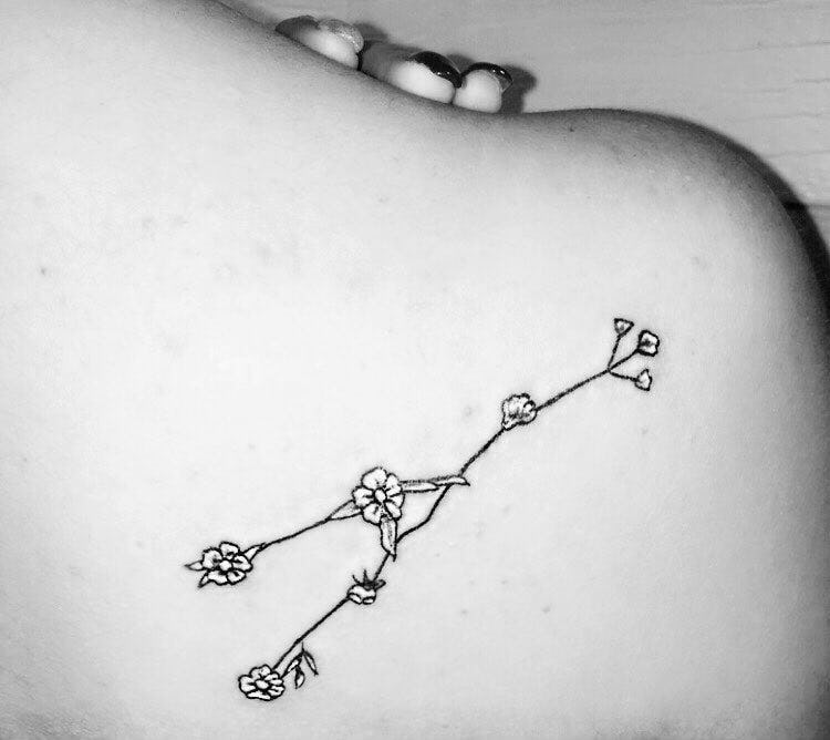 7 Astrology Tattoo Designs That Are Beautifully Subtle