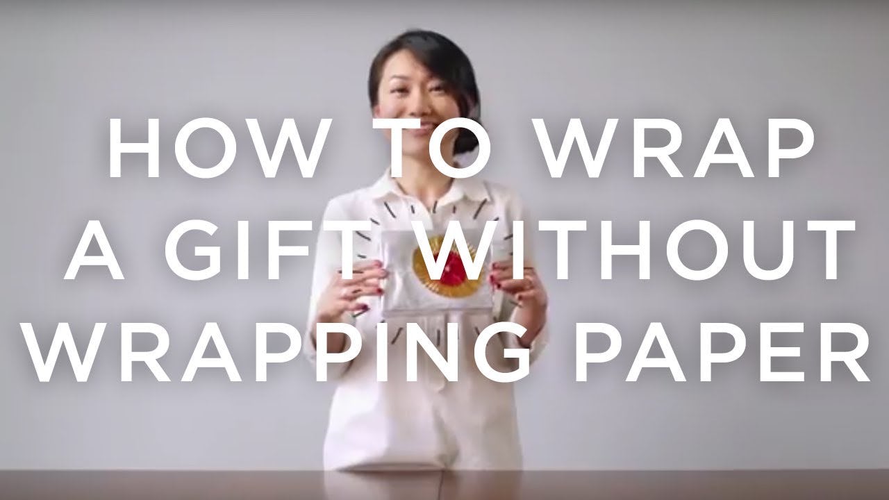 How To Wrap A Gift Without Wrapping Paper, If You're Too Lazy To Go To ...