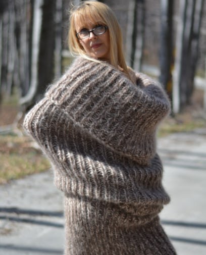 This Full-Body Scarf Is The Totally Impractical Cold Weather Staple You ...