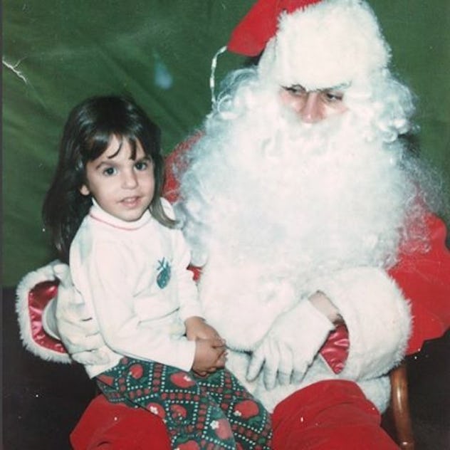 30 Funny Photos Of Kids Sitting On Santa's Lap Over The Years, From the ...