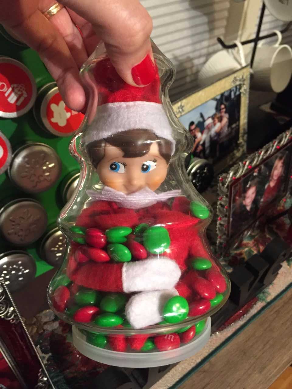 28 Elf On The Shelf Ideas Using Food, Because You've Got Plenty Of It