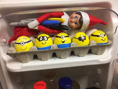 28 Elf On The Shelf Ideas Using Food, Because You've Got Plenty Of It