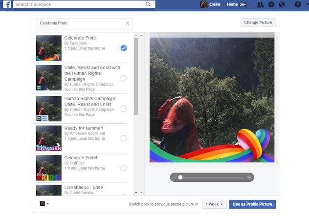 How To Make A Rainbow Facebook Profile Picture For Pride 2017