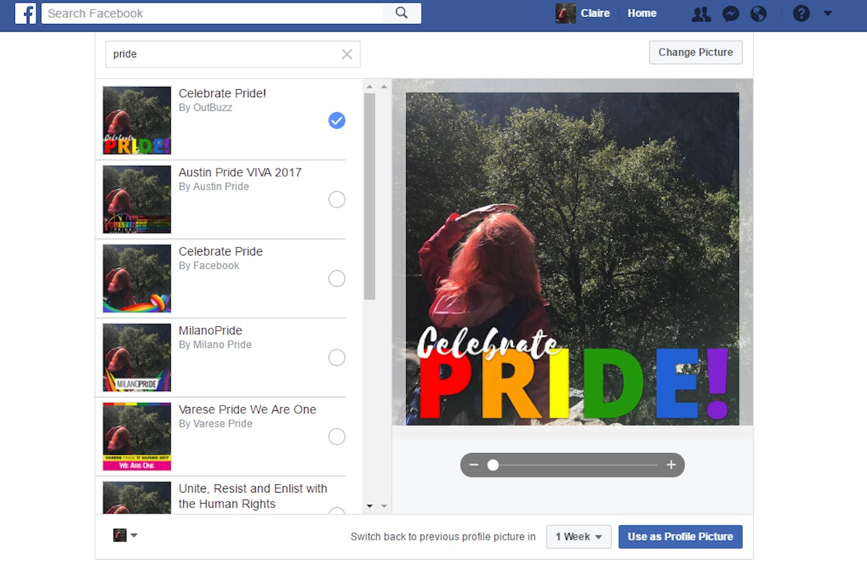 How To Make A Rainbow Facebook Profile Picture For Pride 2017