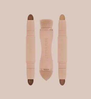 This Is How Kim Kardashian Uses Her KKW Beauty Creme Contour ...
