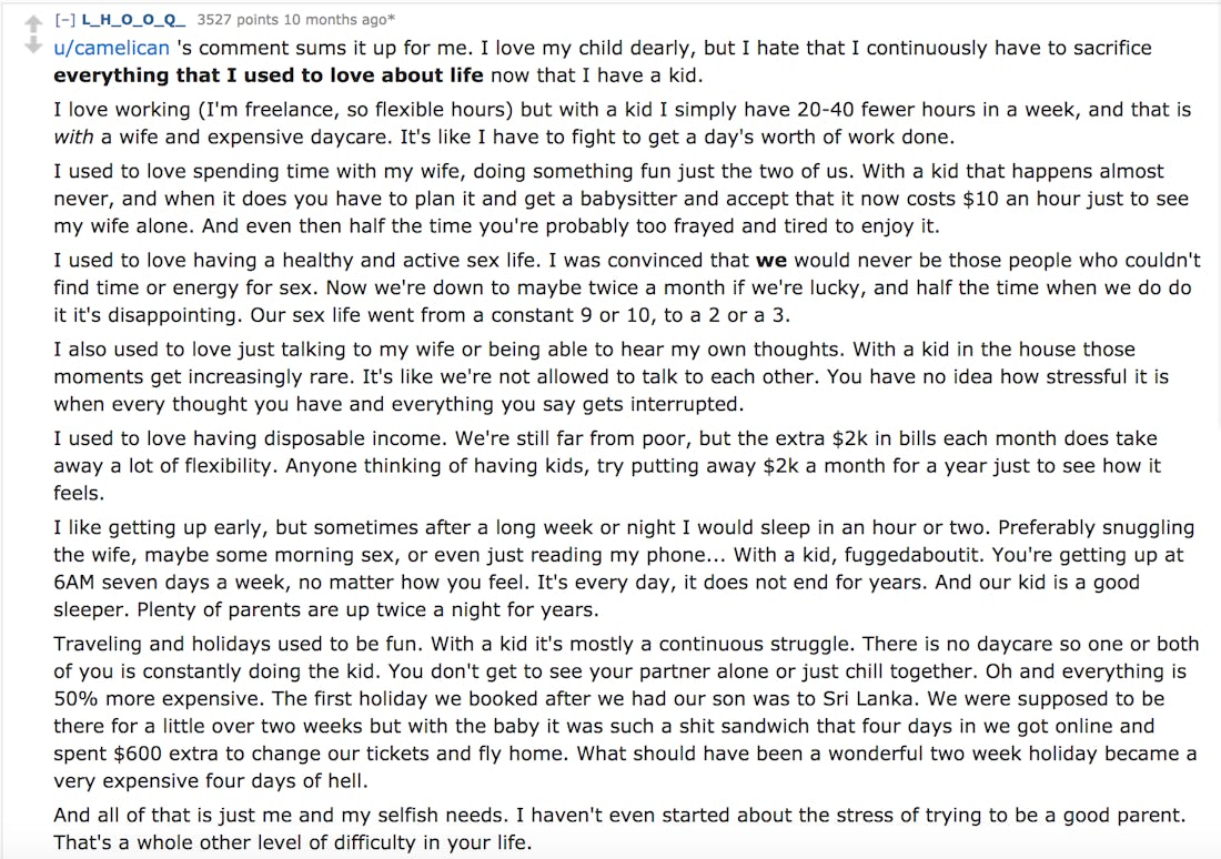 11 Parents Share Why They Regret Having Kids