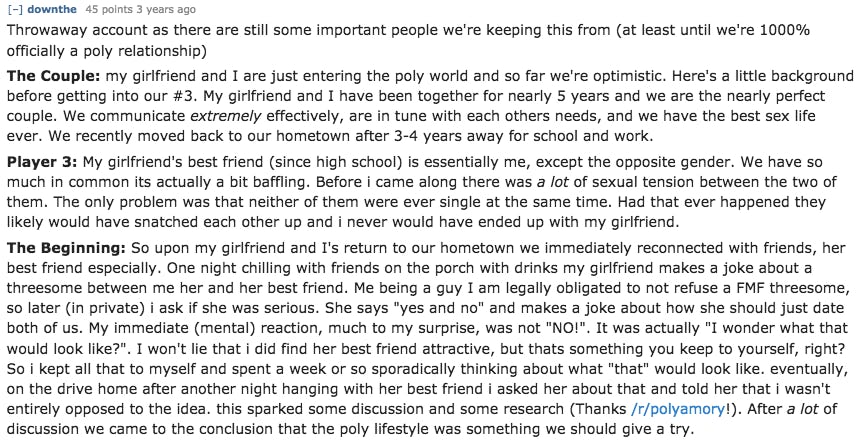 12 People Explain How Their Polyamorous Relationships Started