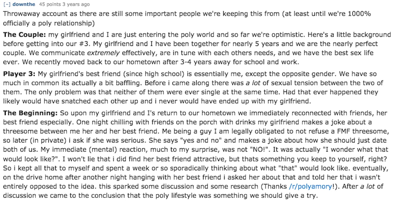 12 People Explain How Their Polyamorous Relationships Started