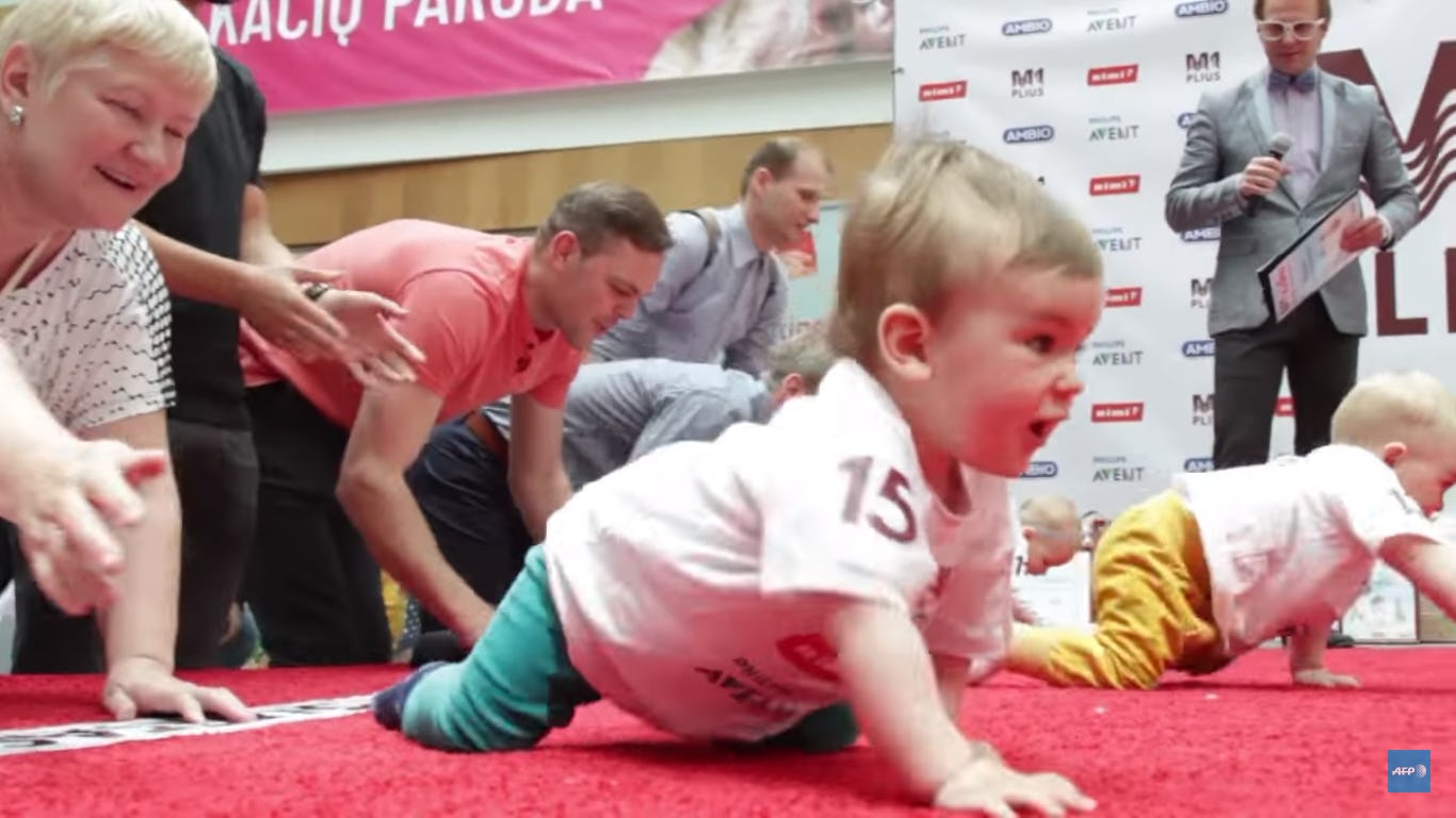 Lithuania's Baby Races Are Probably The Best Thing You'll See This Week