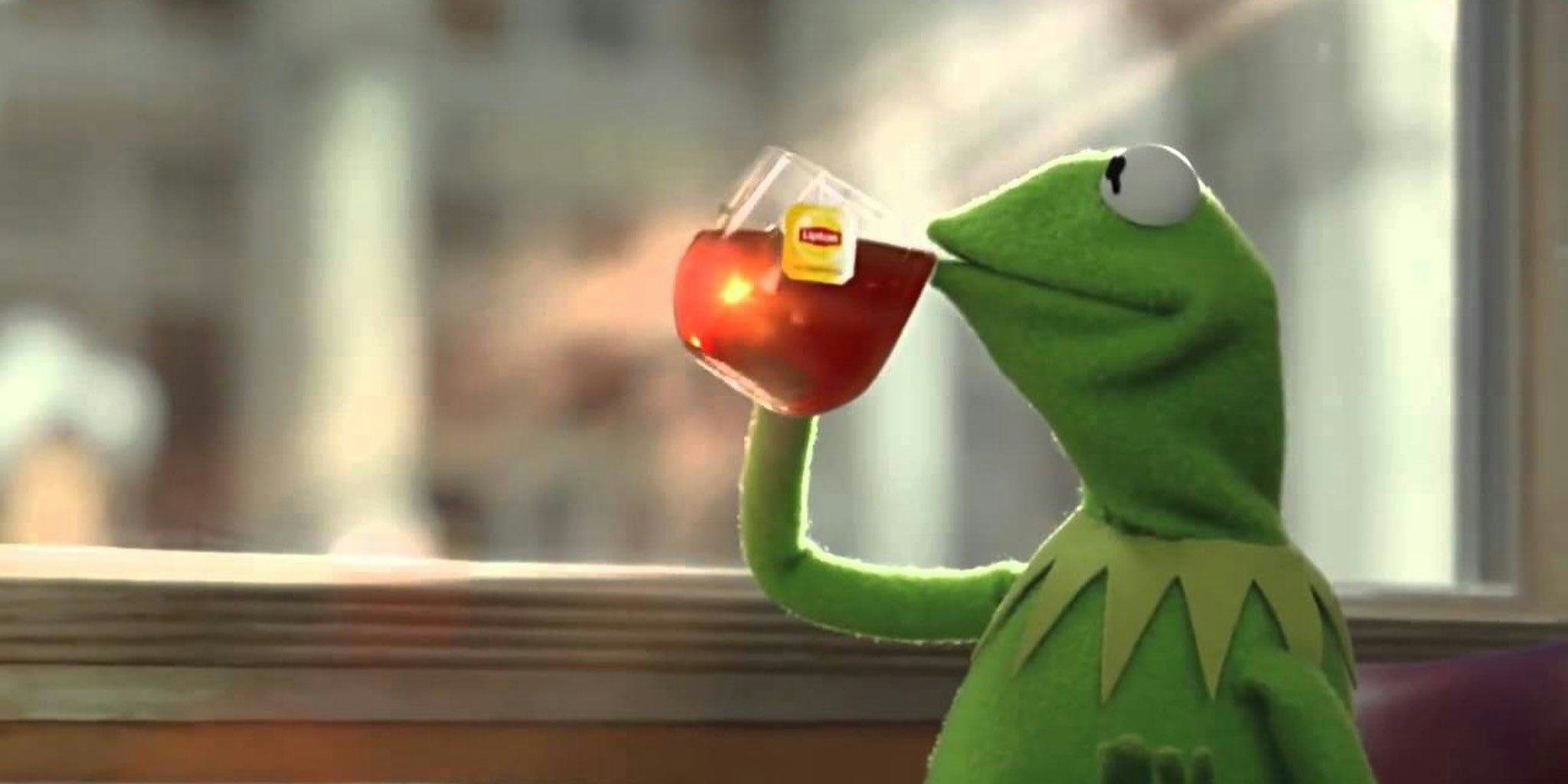 The Best Sipping Tea Memes, Because Seriously, It's None Of My Business