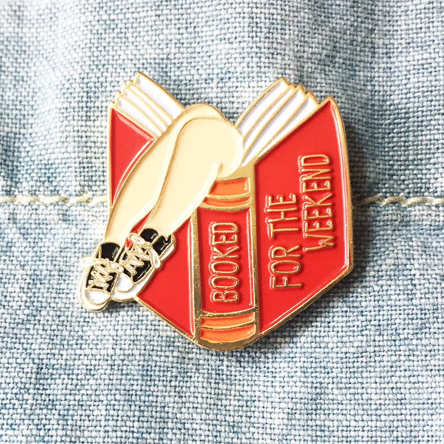 25 Literary Enamel Pins To Add Some Bookish Swag To Your Beach Bag