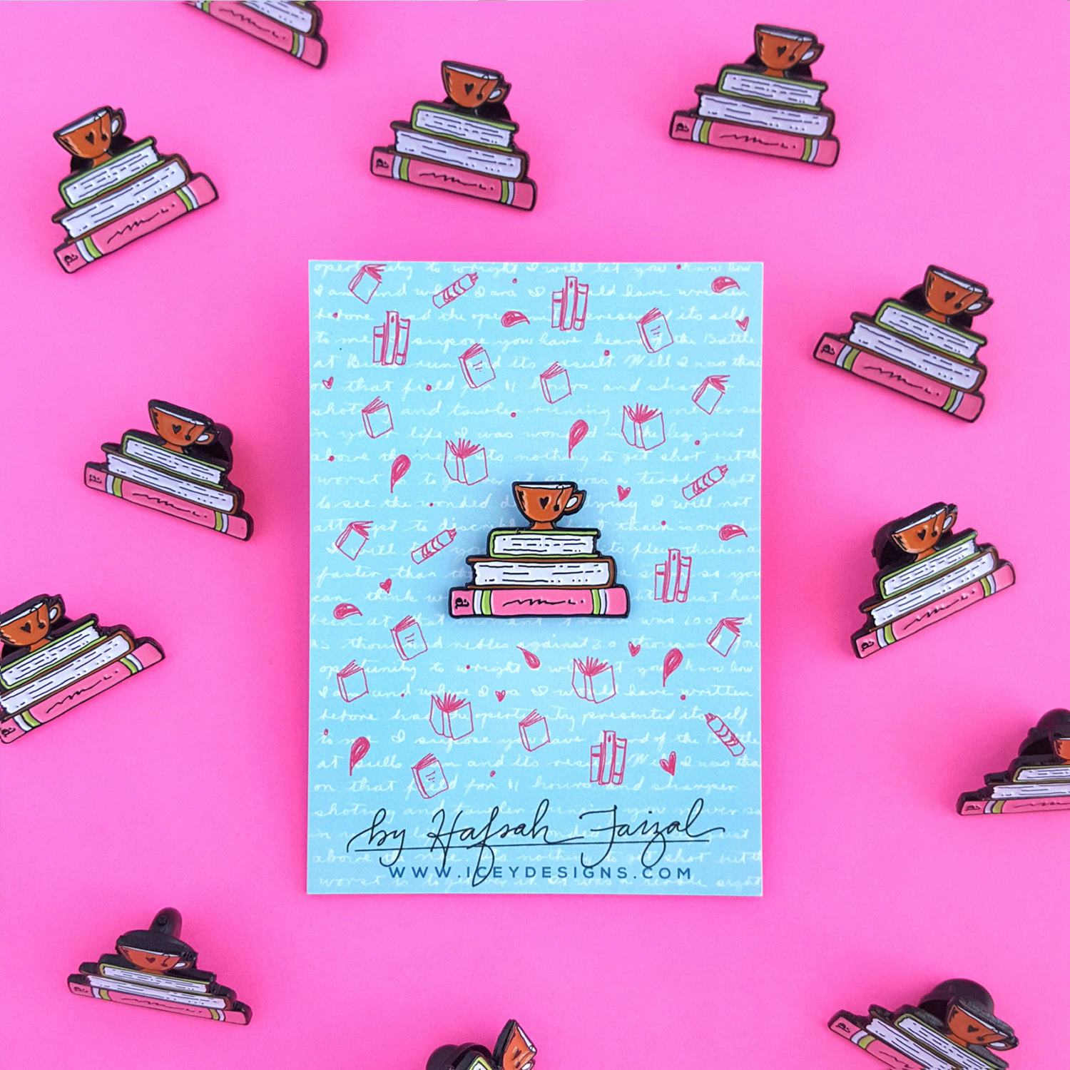 25 Literary Enamel Pins To Add Some Bookish Swag To Your Beach Bag