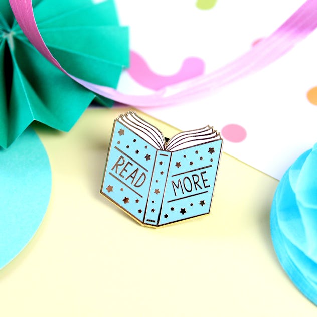 25 Literary Enamel Pins To Add Some Bookish Swag To Your Beach Bag