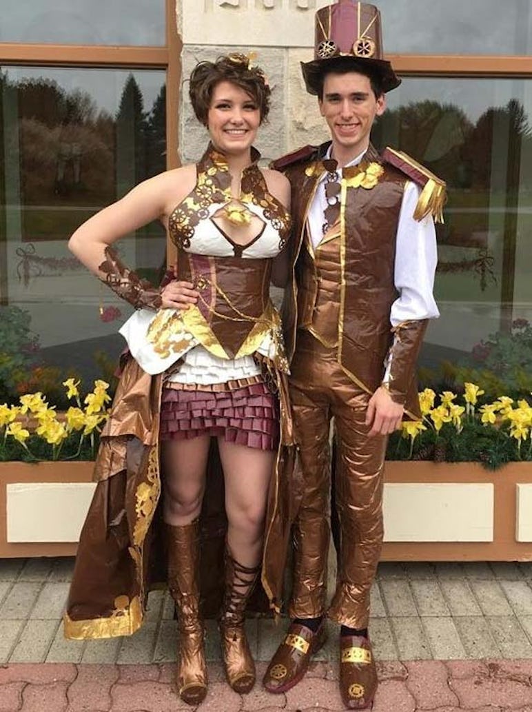 These Prom Dresses Made Out Of Duck Tape Will Totally Blow Your Mind ...