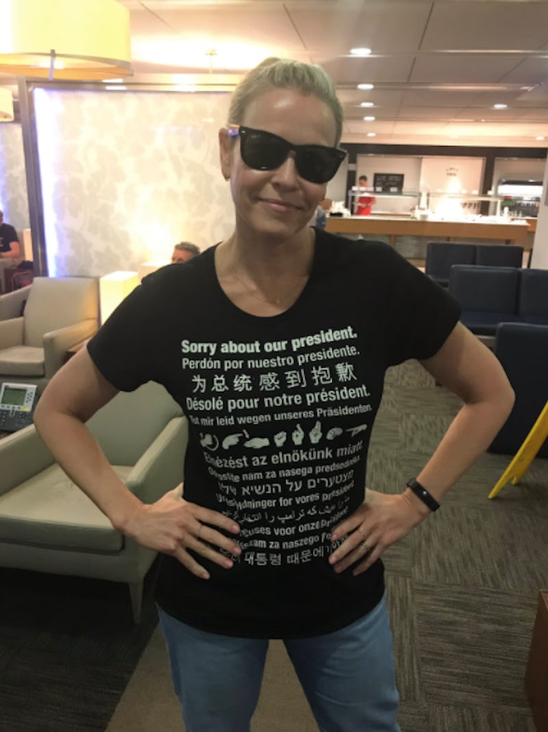 Where To Buy Chelsea Handler's "Sorry About Our President" T-Shirt