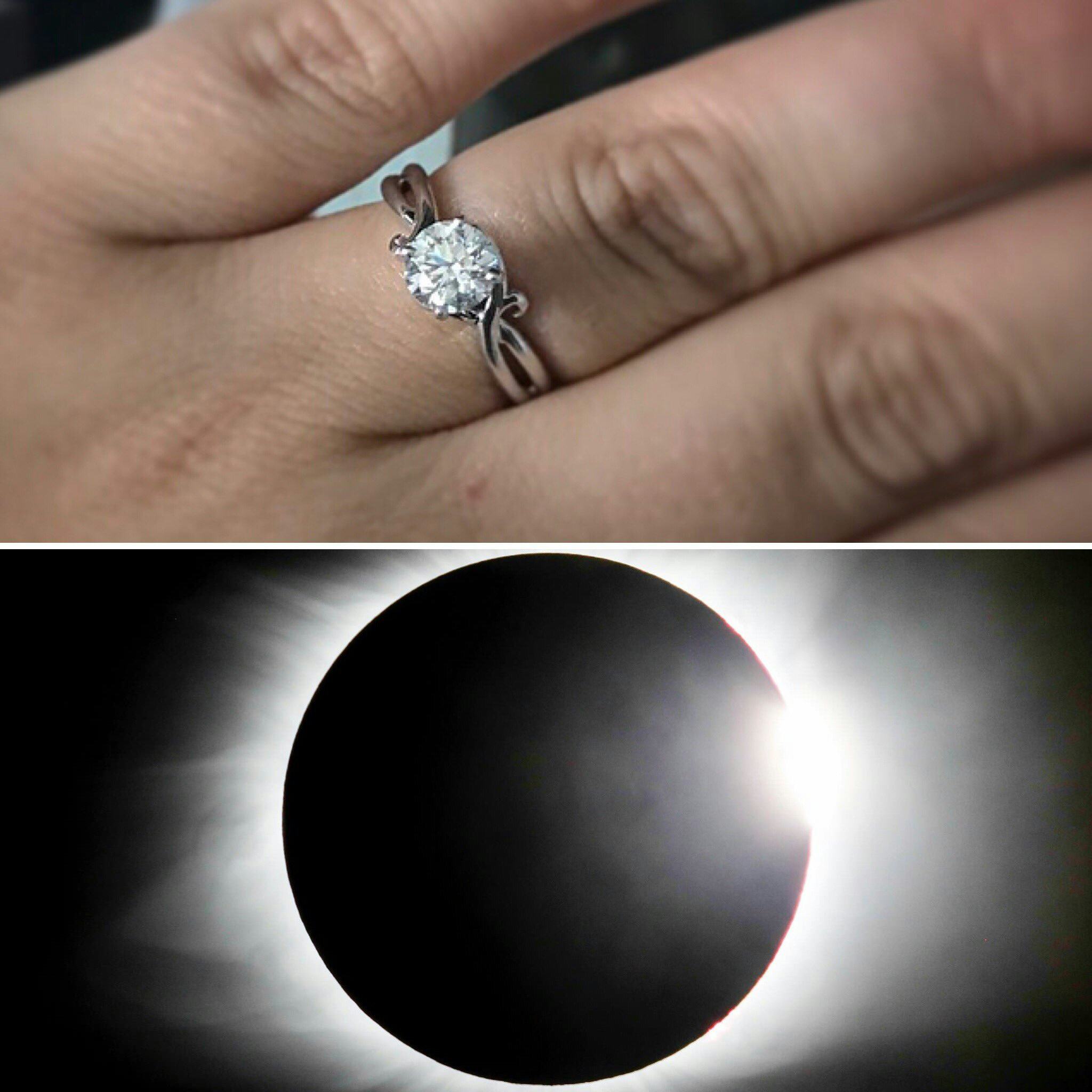 11 Pictures Of Eclipse Weddings & Proposals To Warm Your Cold, Dead Heart